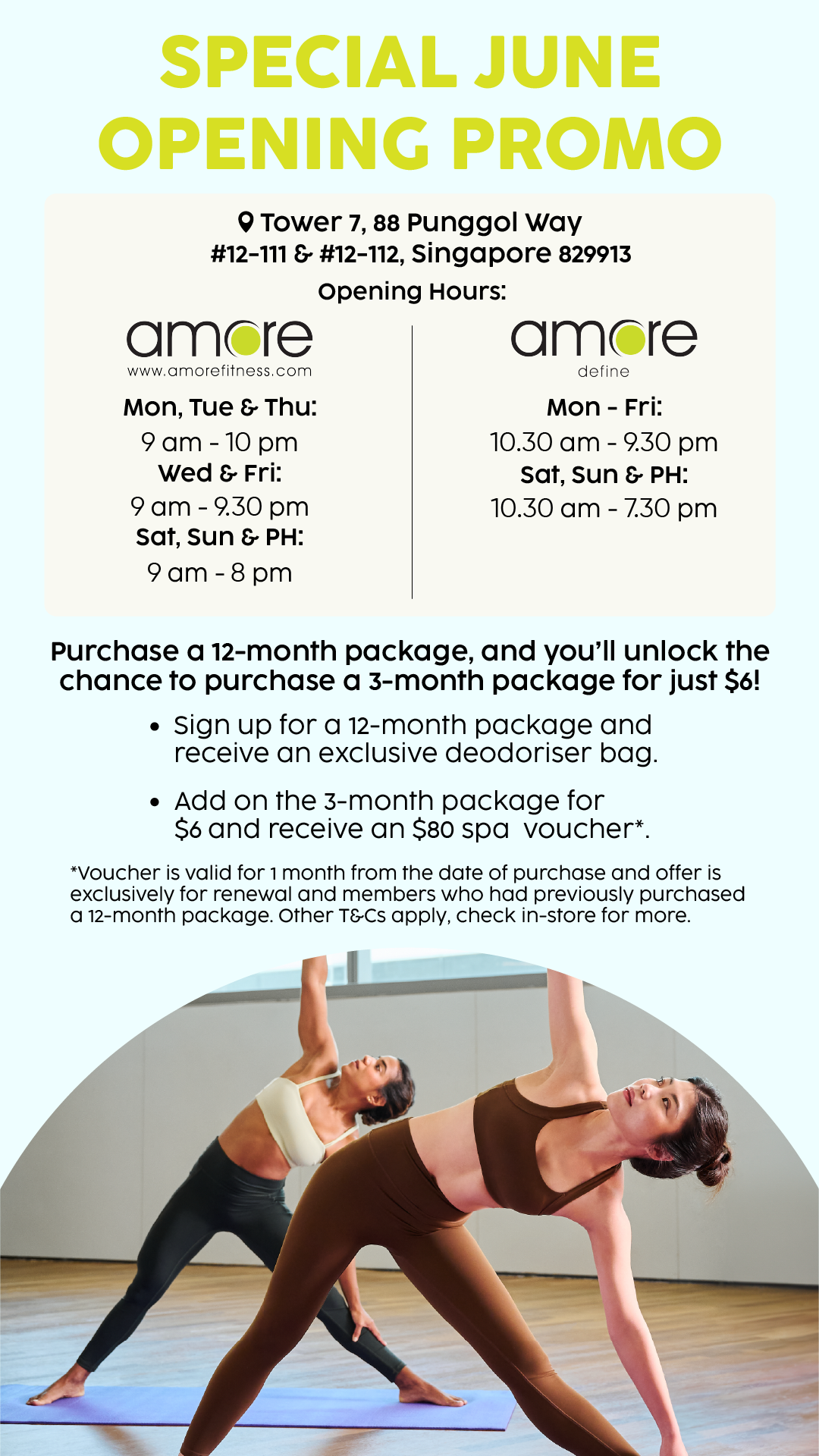 Promotions - Amore Fitness